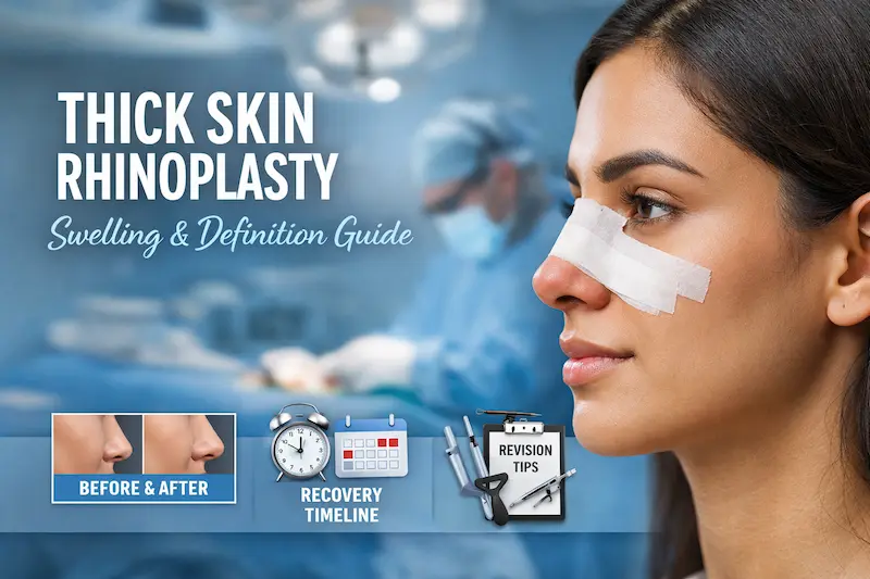 Thick Skin Rhinoplasty: See Realistic Results & Timeline